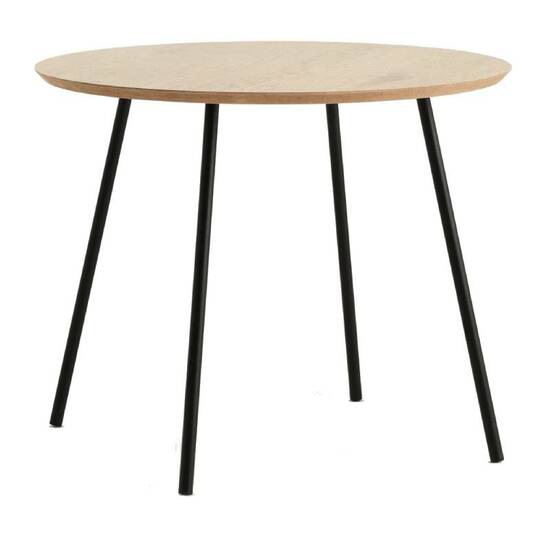 Stočić Nybo FI55 HRAST 3690290, Prečnik: 55 cm, Visina: 45 cm, Boja hrast/crna