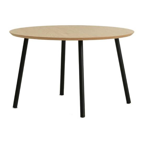 Stočić Nybo FI70 HRAST, 3650016, Prečnik: 70 cm, Visina: 43 cm, Boja hrast/crna