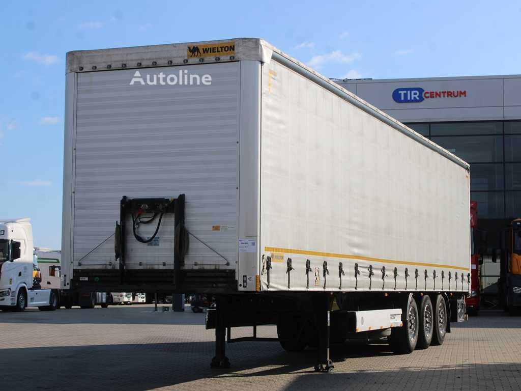 Wielton NS-3, LIFTING AXLE, SAF, MULTILOCK poluprikolica s ceradom