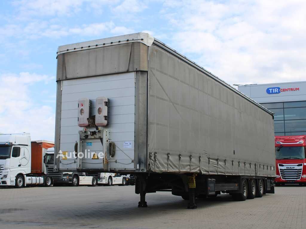 Schmitz Cargobull SCB*S3T, LOWDECK, MULTILOCK, LIFT AXLE, VARIOS poluprikolica s ceradom