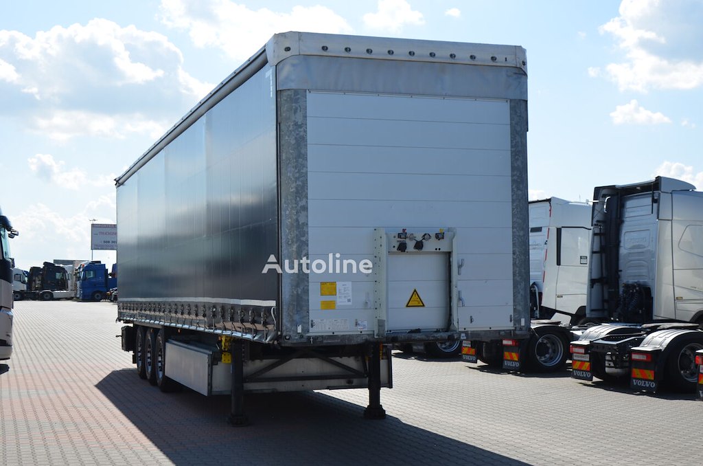 Schmitz Cargobull 2023 / OŚ PODNOSZONA / KOSZ PALETOWY / OCYNK / CODE XL / 3285 poluprikolica s ceradom