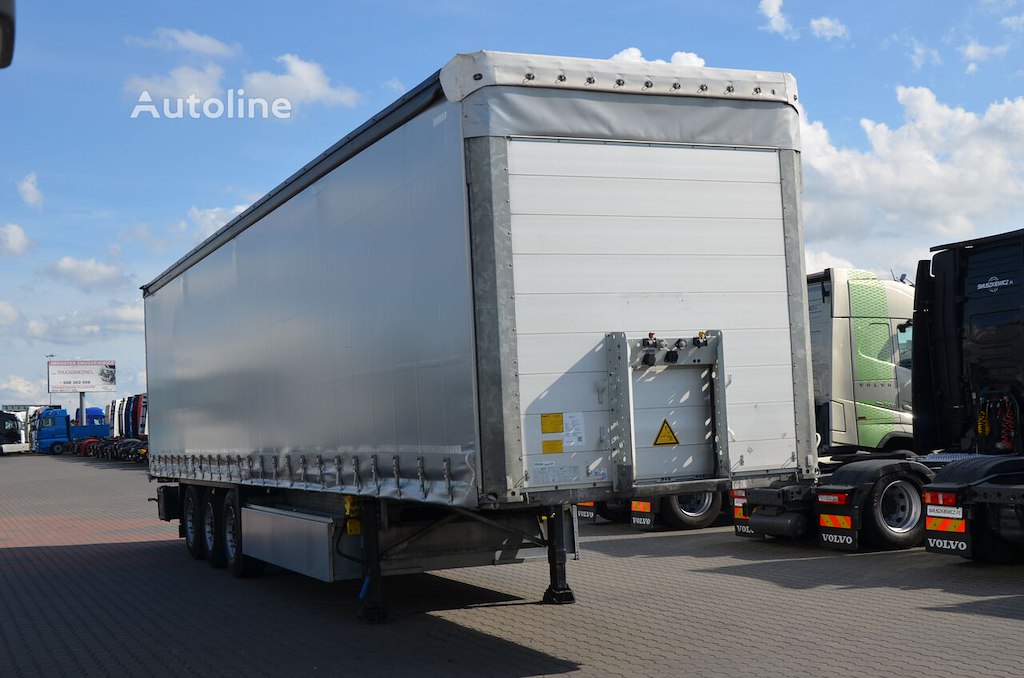 Schmitz Cargobull 2023 / OŚ PODNOSZONA / KOSZ PALETOWY / OCYNK / CODE XL / 3303 poluprikolica s ceradom
