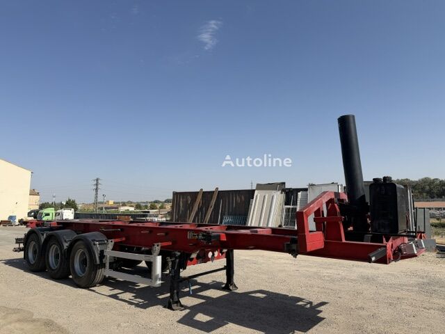 LeciTrailer basculante 30-20 poluprikolica za prevoz kontejnera