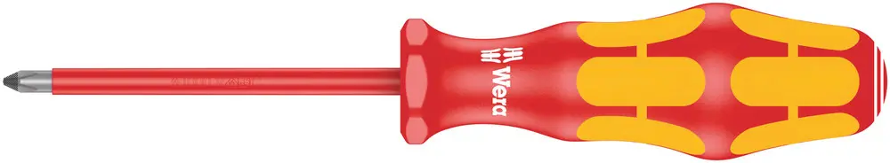WERA Izolovani šrafciger 162 I PH VDE pH 1 x 80 mm crveni