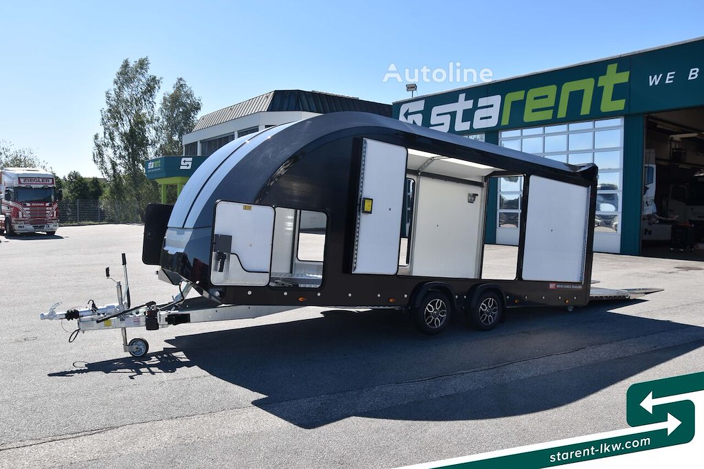 Brian James Race Sport Seilwinde Zusatzrampen Solarpanele, Rückfahrkam. 100 prikolica autotransportera