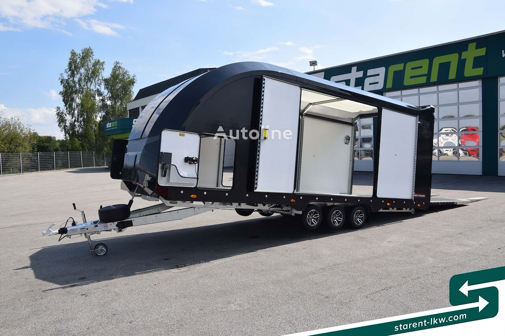 Nova Brian James Race Transporter 7 extra Hoch Solar Kamera 100 km/h prikolica autotransportera