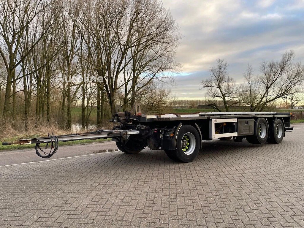 GS Meppel 3 asser container | portaal bakken | APK | overzetter | led verl prikolica za kontejnere
