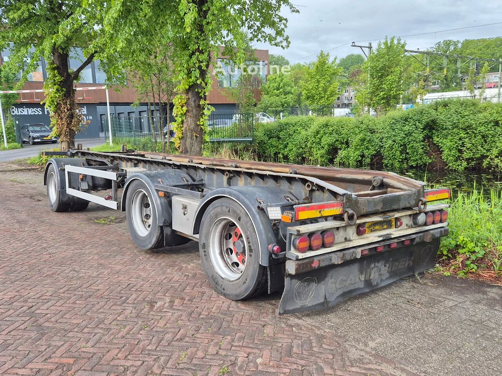 GS Meppel CONTAINERAANHANGER - ROLLENBAAN - LIFTAS - AC-3000N prikolica za kontejnere