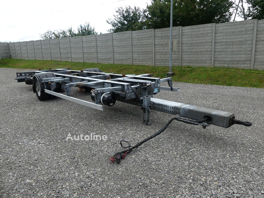 Gniotpol BDF / 1-OSIOWA / TANDEM / W OCYNKU / prikolica za kontejnere