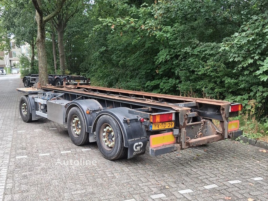 Burg CONTAINER AANHANGWAGEN - MARELBAAN - LANDBOUW prikolica za kontejnere