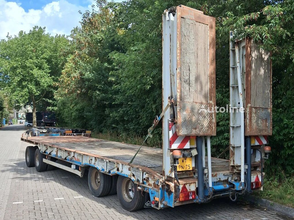 Nooteboom ASD-40-22 MACHINE AANHANGWAGEN prikolica sa niskom platformom