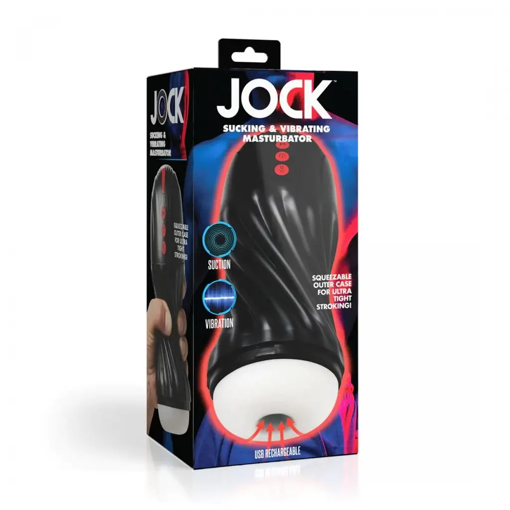 Curve Toys Masturbator za muškarce Sucking and Vibrating