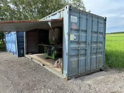 Prodaje se Container med sav anlæg/ Container with sawing system kontejner 40 stopa na aukciji