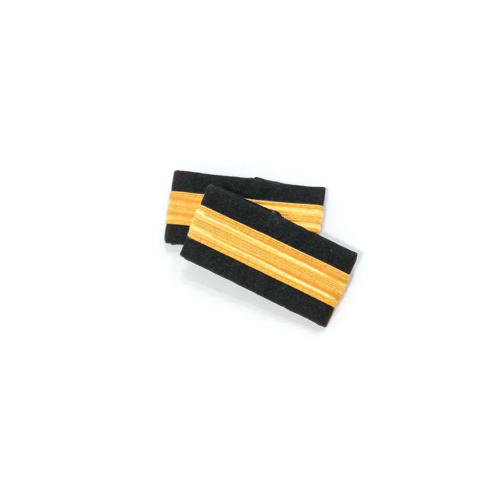 Zahtev za ponudu (RFQ)
1 Bar Gold Pilot Epaulettes - E1BG
1 Bar Gold Pilot Epaulettes - E1BG