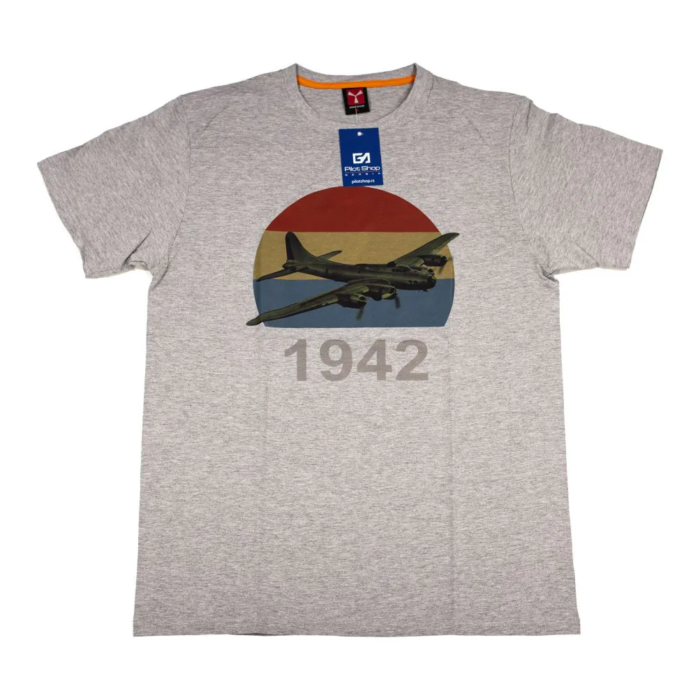 Zahtev za ponudu (RFQ)
T-shirt - Vintage Warbird 1942 - Grey
T-shirt - Vintage Warbird 1942 - Grey