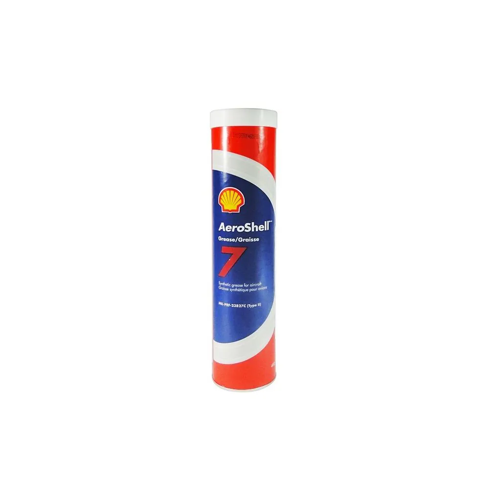 Zahtev za ponudu (RFQ)
Aeroshell - Grease 7 - 400g (14.1 oz) Cartridge
Aeroshell - Grease 7 - 400g (14.1 oz) Cartridge
