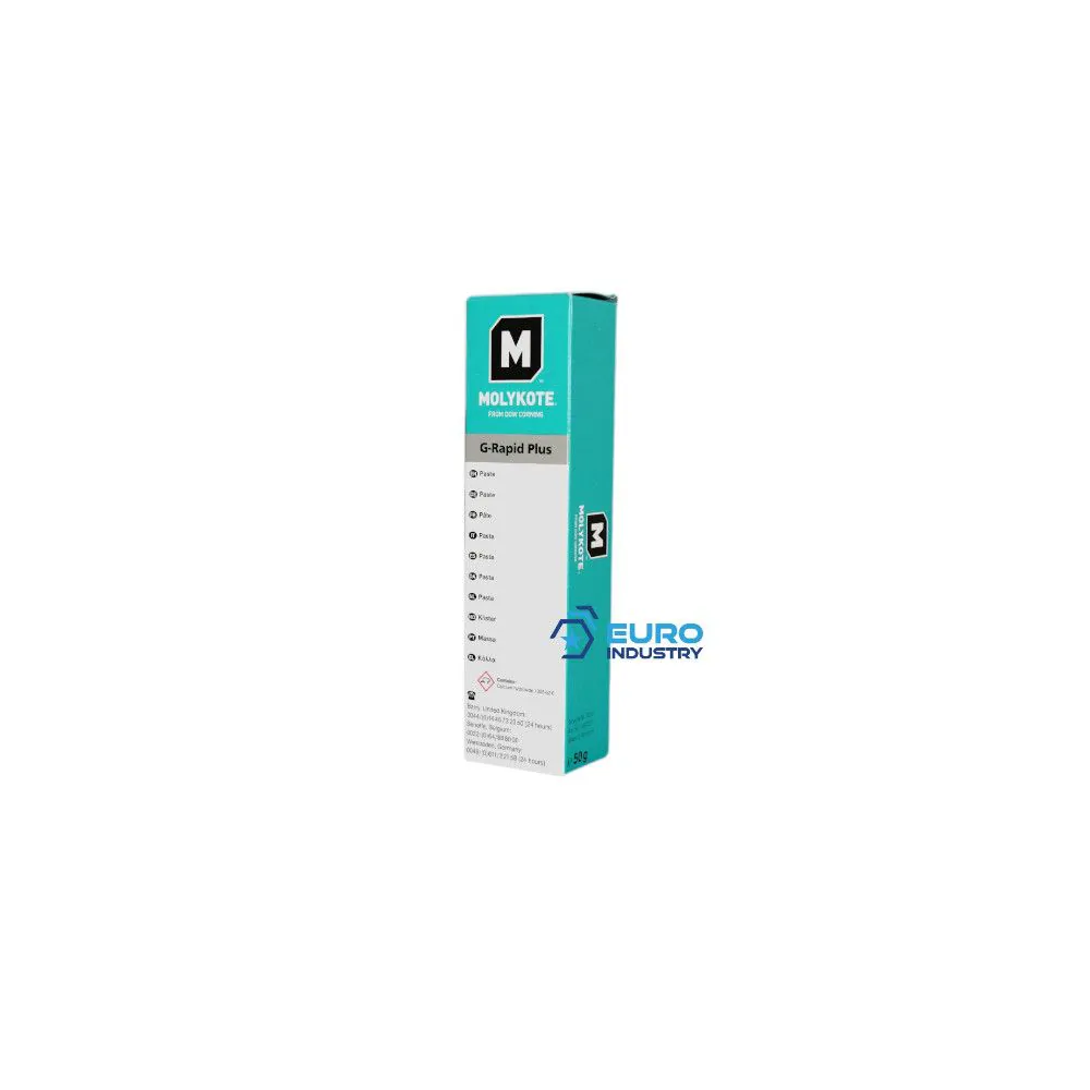 Zahtev za ponudu (RFQ)
MOLYKOTE - G-Rapid Plus - Solid Lubricant Paste - 50gm Tube
MOLYKOTE - G-Rapid Plus - Solid Lubricant Paste - 50gm Tube