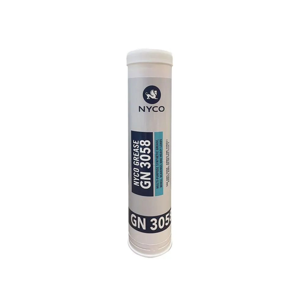 Zahtev za ponudu (RFQ)
NYCO - Grease GN 3058 - SAE-AMS-3058 - MIL-PRF-32014 - 380gm
NYCO - Grease GN 3058 - SAE-AMS-3058 - MIL-PRF-32014 - 380gm
