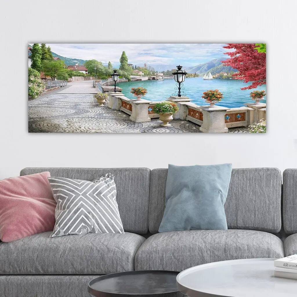 Wallity Slika na platnu 30x80cm