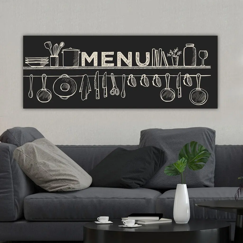 Wallity Slika na platnu 30x80cm