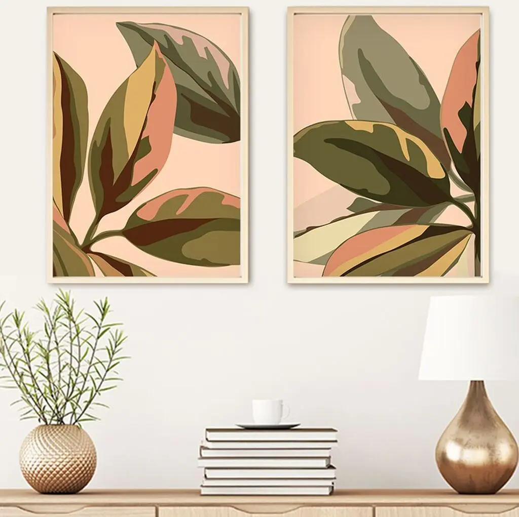 Wallity Uramljena slika Huhu23, 50x70 cm , 2 dela