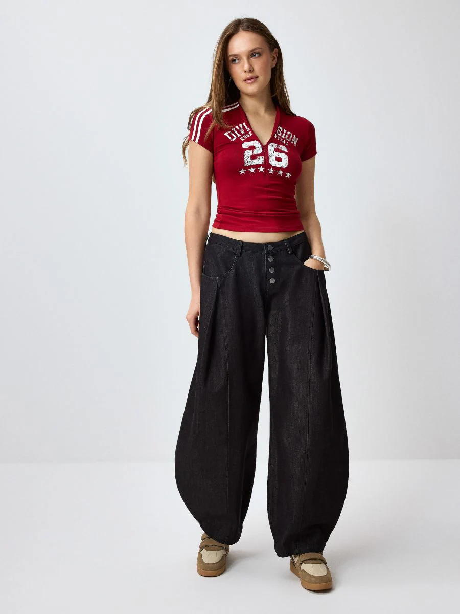 Baggi fit pantalone