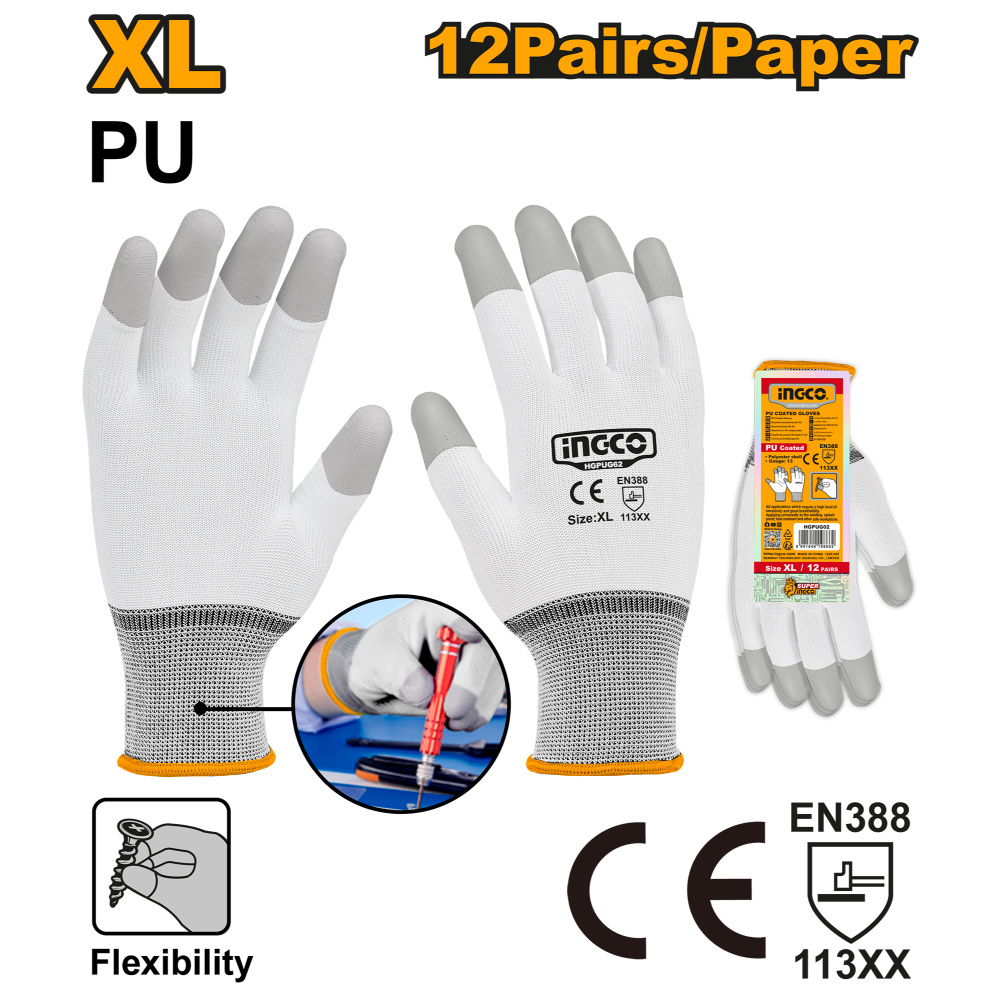 HGPUG02 ZAŠTITNE RUKAVICE PU XL SUPER INGCO
