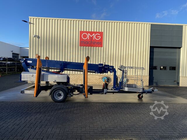 2019 Omme 1650EB, prikolica radna platforma, 16,5 metara
Omme 1650EB, Aanhanger hoogwerker, 16,5 meter