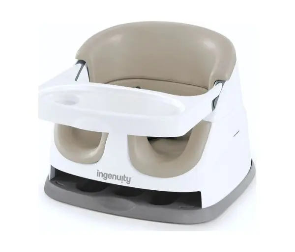 Kids II INGENUITY Hranilica za bebe Booster 10678 krem-bela