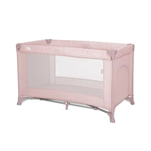 Lorelli Prenosivi krevetac Torino, 1 nivo, Roze