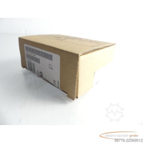 Komponenta
Siemens Simatic 6ES7138-4FC01-0AB0 PROFIsafe SN: C-ANTU9001 E-Stand: 2 -neu -