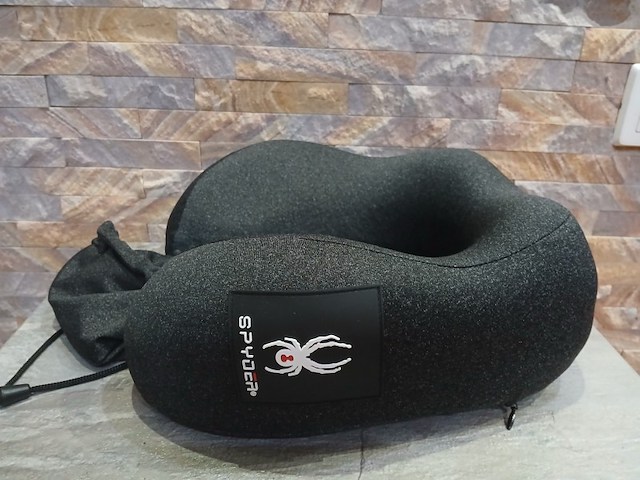 Spyder putni jastuk sa kapuljačom za vrat