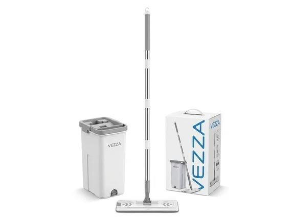 Vezza Set za čišćenje podova Mop sa kofom i sistemom za ceđenje