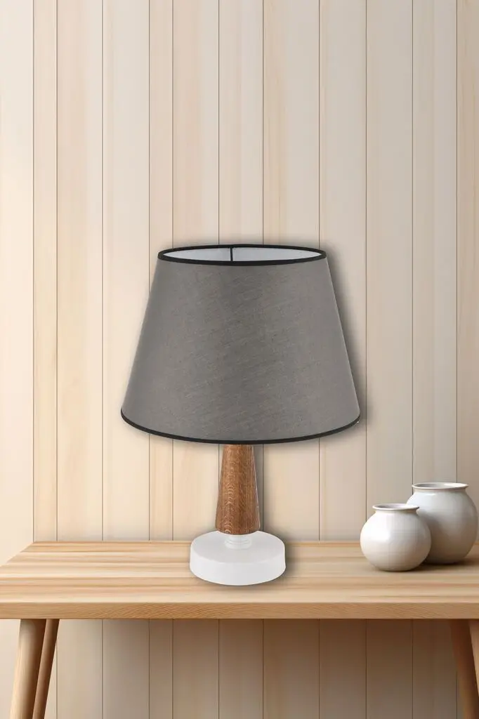 Opviq Stona lampa 302, 60 W, 43 cm, Siva
