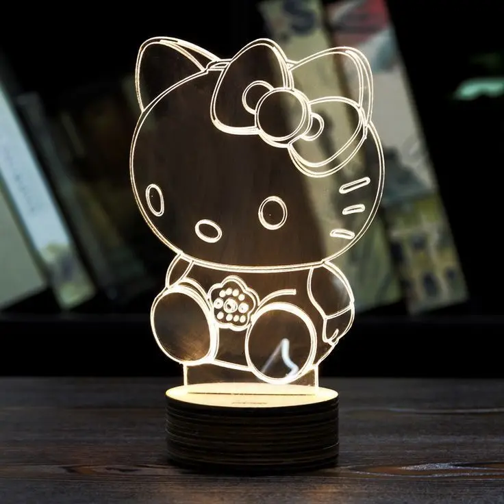 Gentilis Hello Kitty RGB Led Lampa
