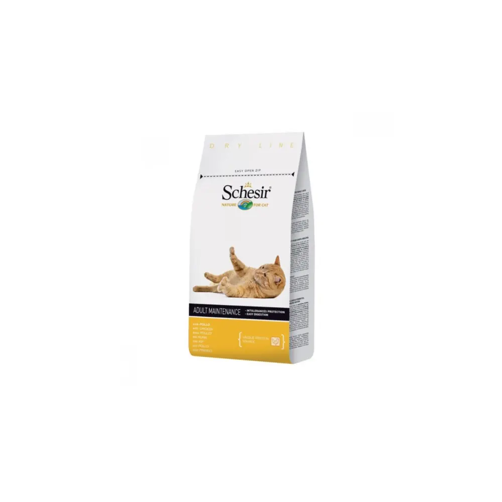 SCHESIR Suva hrana za mačke, Ukus piletine, 1.5kg