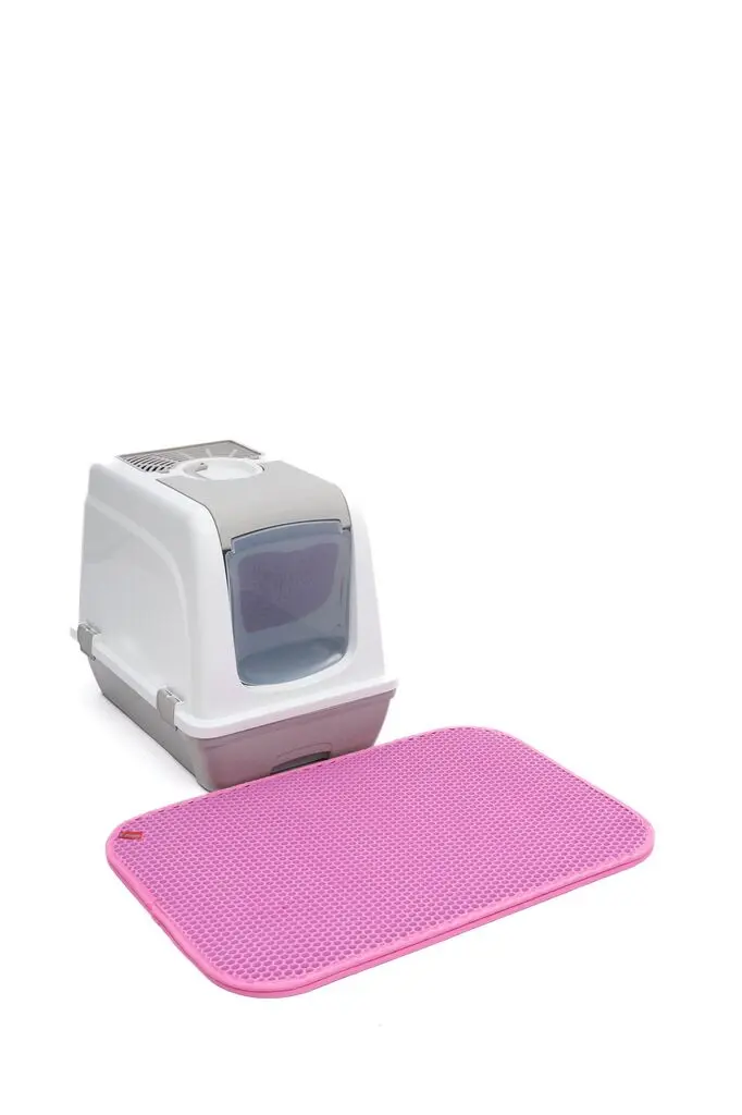 Paws & Whiskers Podloga za mačiji posip, Roze