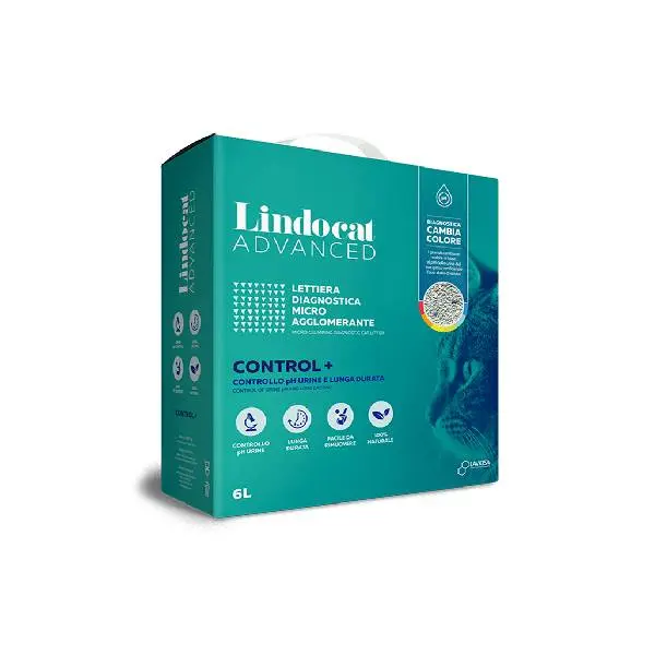 LINDOCAT Grudvajući posip za mačke sa bentonitom Control + 6L