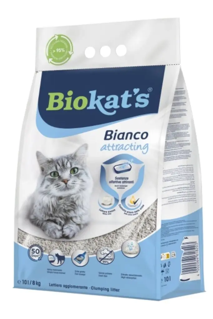 Biokat's Posip za mačke Bianco Attracting, 10L