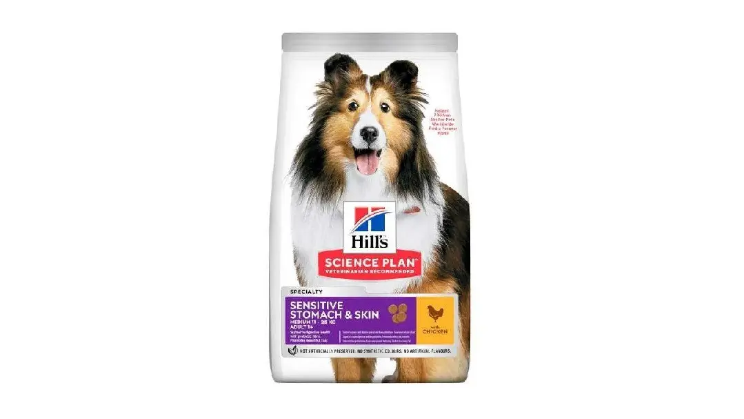 Hill's Science Plan Suva hrana za pse Sensitive Stomach&Skin, Adult, Piletina, 2.5 kg