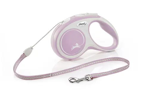 FLEXI Povodac za pse Comfort Cord, Do 12 kg, S, 8m, Roze