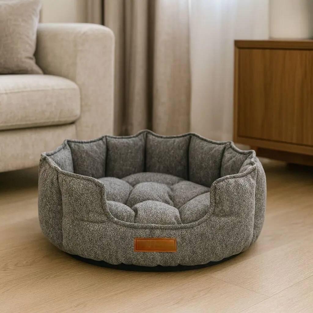 Paws & Whiskers Krevet za kućne ljubimce, Sivi