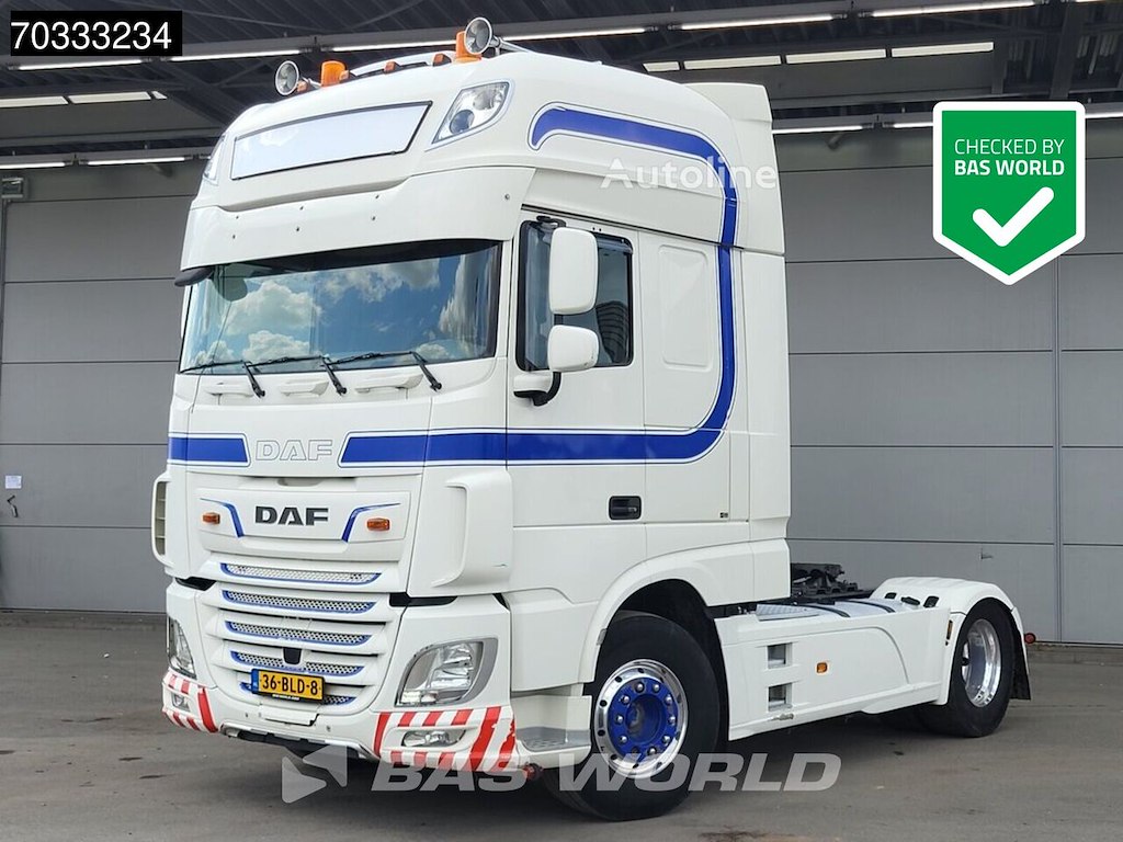 DAF XF 480 4X2 SSC NL-Truck 2x Tanks Standklima ACC Alcoa's tegljač