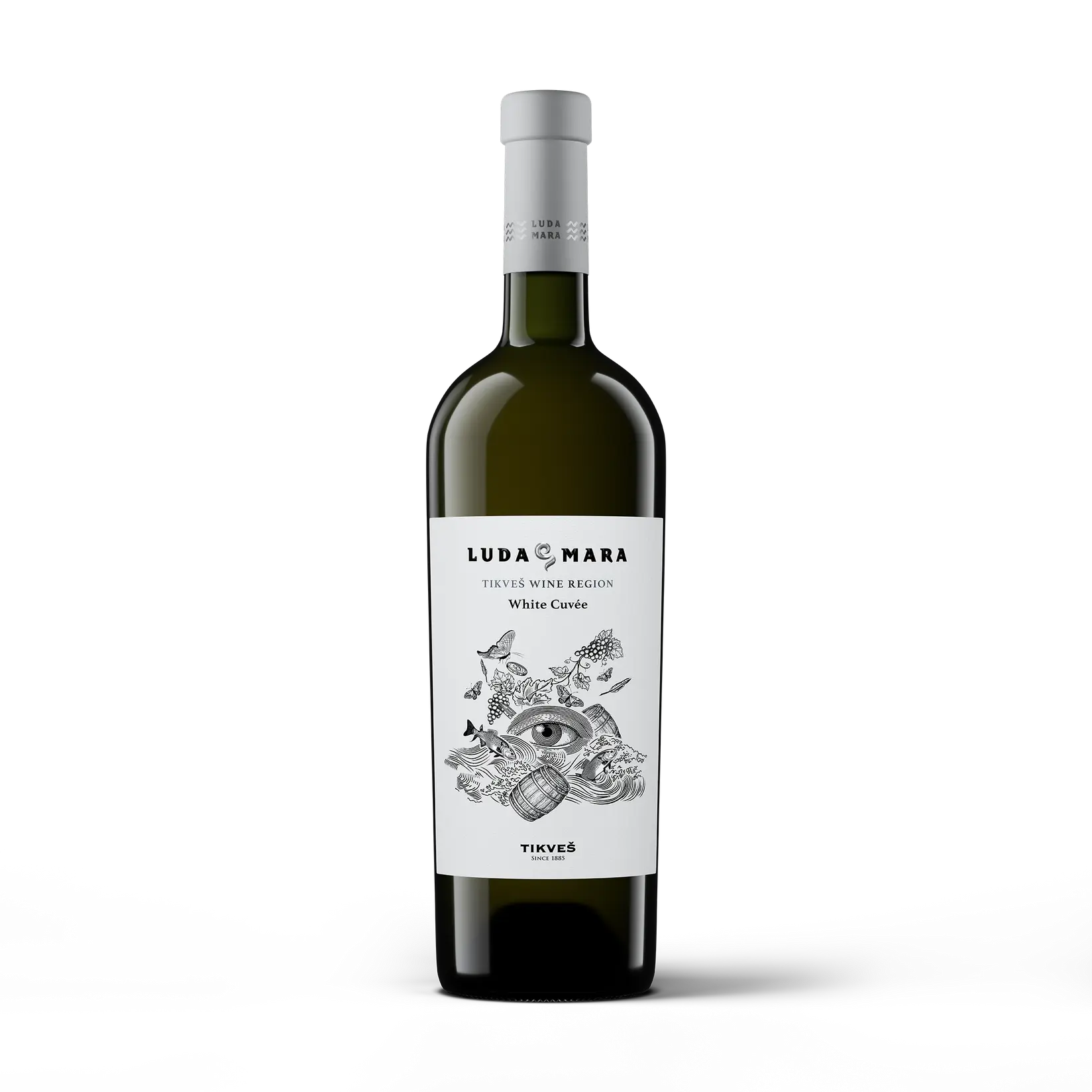 TIKVEŠ Luda Mara Bela Cuve 0.75l