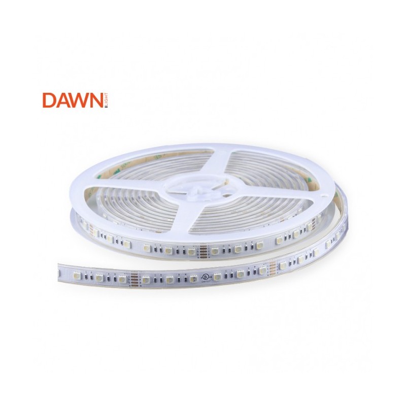 DAWN LED TRAKA 24V 19w/m RGBW IP20 (5met, 12mm, KU-5050-60-RGBW)
