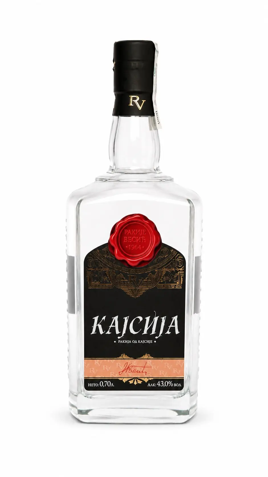 Vesić Rakija od kajsije Premium, 0.7 l