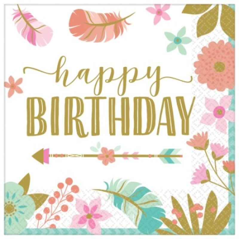 Happy birthday salvete boho