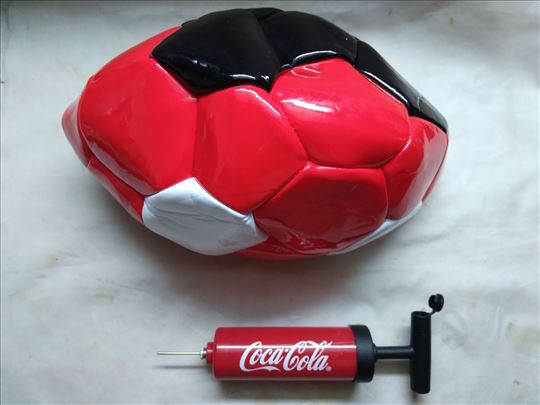 Lopta za fudbal Coca Cola br.5 ,tezina 422 gr. sa
