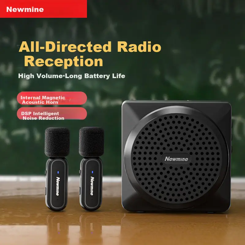 Newmine Bluetooth uvičmol sa 2 mikrofona U-238, Crni