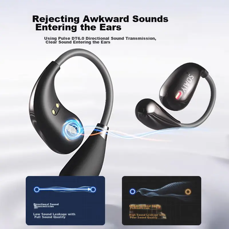 Soaiy Bluetooth slušalice GD31, Crne
